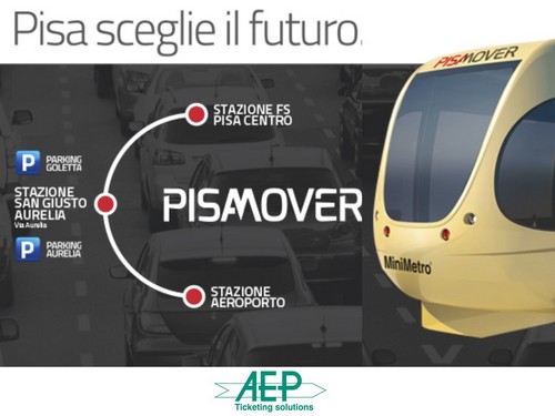 Pisamover : un petit bijou parmi les systèmes AEP - AEP Ticketing Solutions